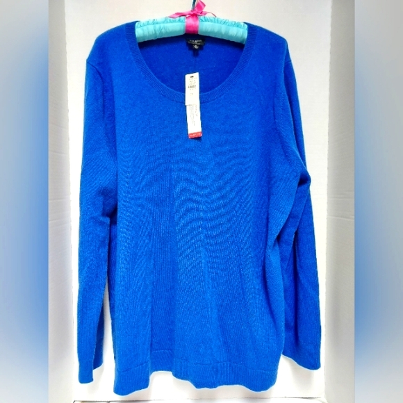 Talbots | Sweaters | Talbots Plus Womens Pure Cashmere Sweater Size 2x ...